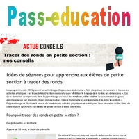 Tracer des ronds en petite section : nos conseils
