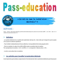 Qu’est-ce que la numération décimale ? – CRPE 2026 - Cycle 3 - PDF à ...