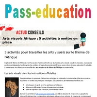Arts visuels Afrique : 5 activités à mettre en place