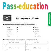 Les compléments du nom au Cm2 avec les corrections - Exercices ...