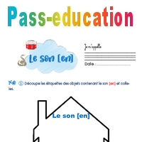 Le son [en] – GS – Phonologie – Exercices - Cycle 1 - PDF à imprimer