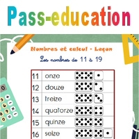 Les nombres de 11 à 19 - CP - Séquence complète - Cycle 2 - PDF à imprimer