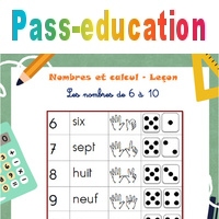 Les nombres de 6 à 10 - CP - Séquence complète - Cycle 2 - PDF à imprimer