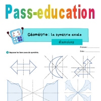 Symétrie axiale – Exercices de géométrie pour le cm2 - Cycle 3 - PDF à ...