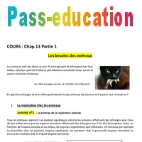 Les besoins des animaux et des végétaux - 5ème - Séquence complète ...