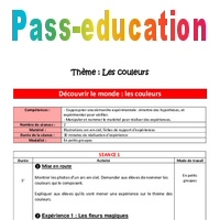 Découvrir le monde - Les couleurs - PS de maternelle - Séquence ...