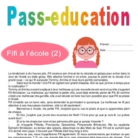 Fifi à l'école (la suite) – Ce2 – Récit – Lecture - Cycle 2 - PDF à ...