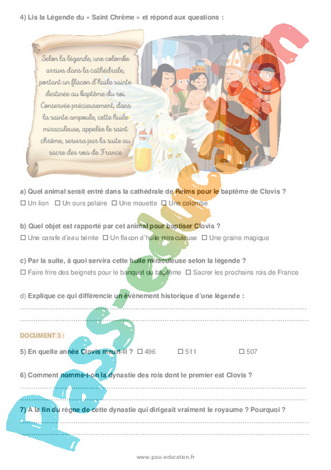 De Clovis à Charlemagne : Les grands mouvements de population et les ...