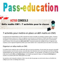 Défis maths CM1 : 7 activités pour la classe