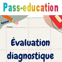 Français - 6ème - Evaluation diagnostique de début d'année - Cycle 3 ...