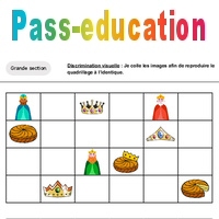 Épiphanie – Discrimination visuelle - Lecture - Grande section ...