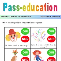 Carnaval (oui ou non) - PS - Questionner le monde en maternelle - Cycle ...