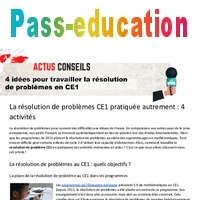4 idées pour travailler la résolution de problèmes en CE1