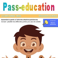Assemble le pantin - Le corps humain – Découverte du monde - MS - GS ...