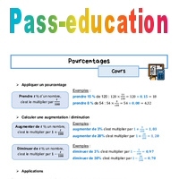 Pourcentages - 3ème - Séquence complète - Cycle 4 - PDF à imprimer