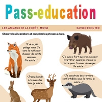 Dialogues avec les animaux de la forêt - MS - GS - Savoir écouter en ...