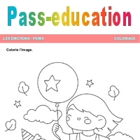 Les émotions - PS - MS - Coloriage - Se repérer dans l'espace en ...