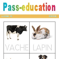 Les animaux de la ferme - Ecriture - PS - Maternelle - Cycle 1 - PDF à ...