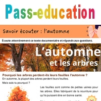 L'automne - Découvrir l'écrit - GS - Maternelle - Cycle 1 - PDF à imprimer