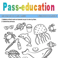 Les fonds marins – Animaux de la mer – MS - GS - Découverte du monde ...