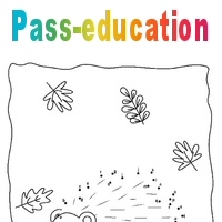 Automne - MS - GS - CP - Jeux de points à relier en suivant les lettres ...