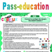 Les dangers des réseaux sociaux : comment se protéger ? - Cm1 - Cm2 ...