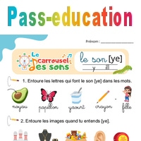 Le son [ye] y, ill - GS - CP - CE1 - Phonologie - Lecture - Le ...