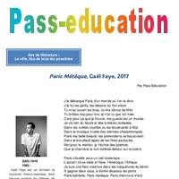 Paris Métèque, Gaël Faye - 4ème - Littérature - Cycle 4 - PDF à imprimer