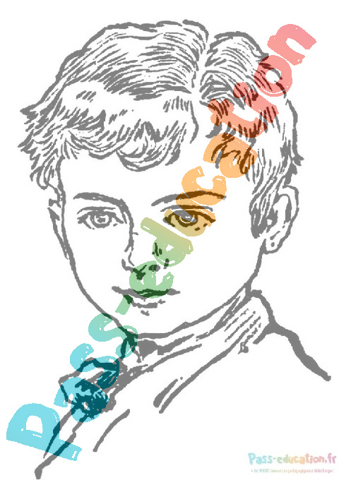 Coloriage gratuit : Garçon - PDF à imprimer