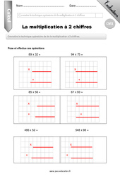 comment passer d'une division a une multiplication PDF Cours,Exercices ...