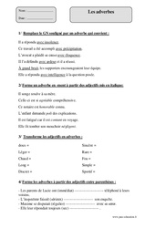 adverbe de négation liste PDF Cours,Exercices ,Examens