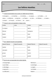 La lettre finale muette