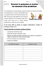Problèmes : 5eme Primaire - Exercice évaluation révision leçon - Pass ...