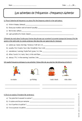 les adverbes de fréquence exercices fle
