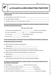 La voix passive practice