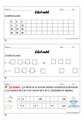 Exercice Calculs : 5eme Primaire - Pass Education