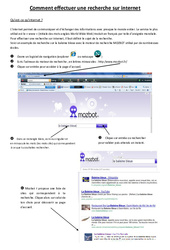 découvrir l'informatique au primaire niveau 1 PDF Cours,Exercices ,Examens