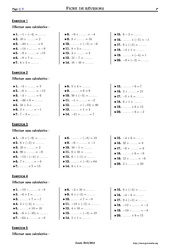 Exemple de Calcul mentale 3ème Mathématiques
