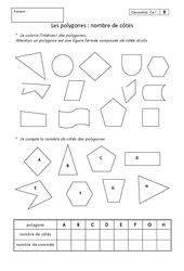 Exercice Polygones : 2eme Primaire - Pass Education