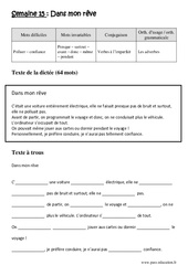 Exercice Dictée préparée / Dictée à trous : 4eme Primaire - Pass Education