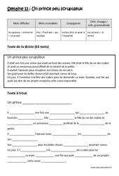 Exercice Dictée préparée / Dictée à trous : 5eme Primaire - Pass Education