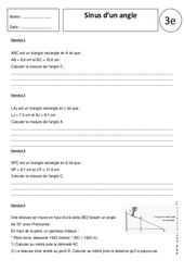 calcul sinus PDF Cours,Exercices ,Examens