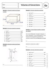 cube volume PDF Cours,Exercices ,Examens