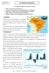 evaluation geographie 4eme les echanges de marchandises PDF Cours ...