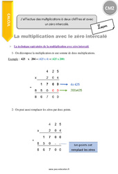 Multiplication : 5eme Primaire - Exercice évaluation révision leçon ...