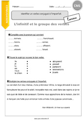 Exercice Imparfait de l'indicatif : 4eme Primaire - Pass Education