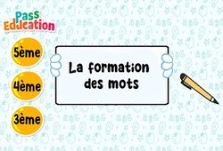 La formation des mots - 5ème - 4ème - 3ème - Vidéo - Cycle 4